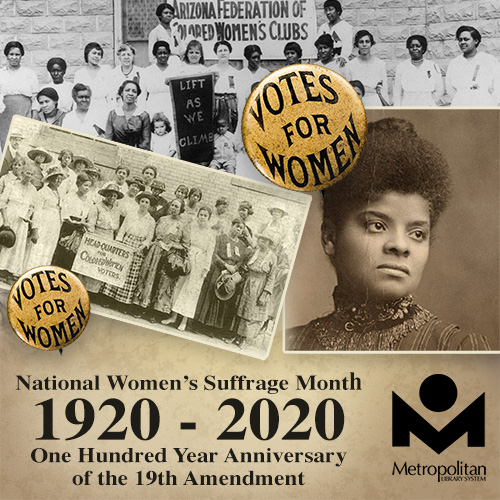 Votes for Women | Metropolitan Library System