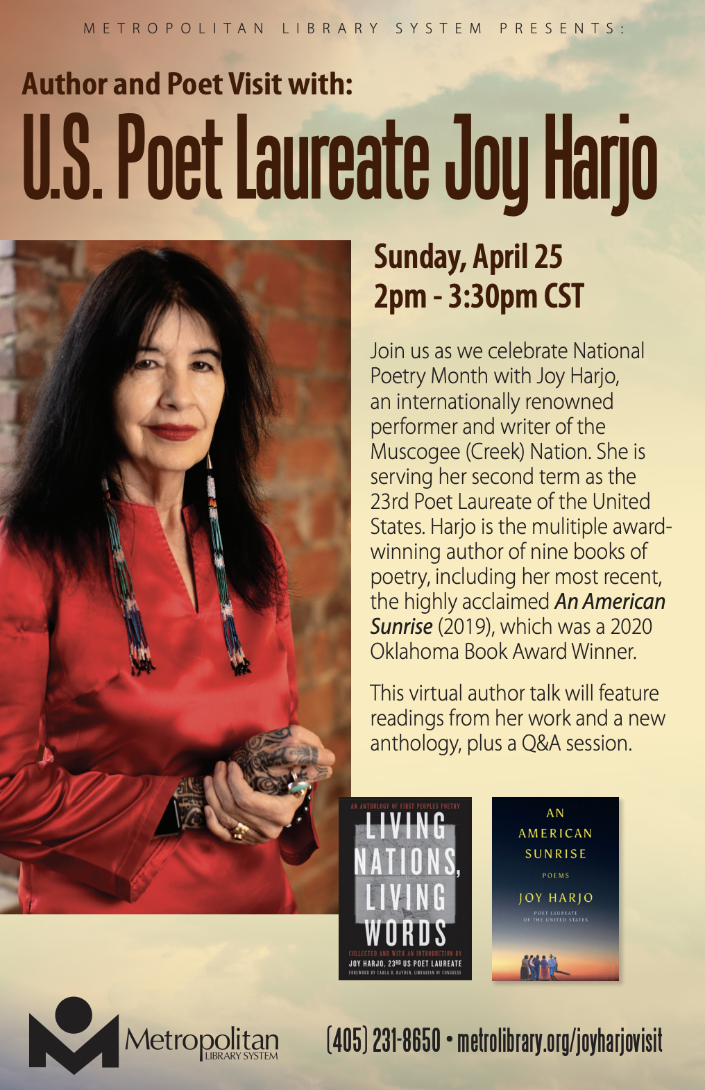 National Poetry Month Toolkit | Metropolitan Library System