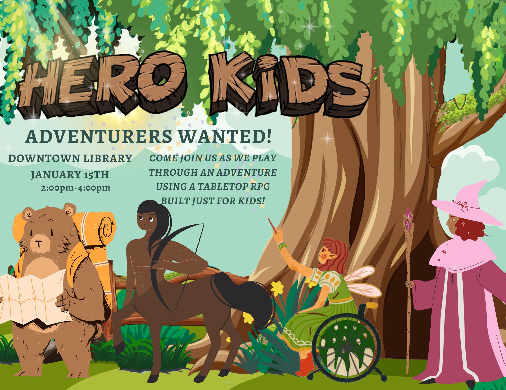 Hero Kids - Table Top RPG for Younger Children | Metropolitan Library ...