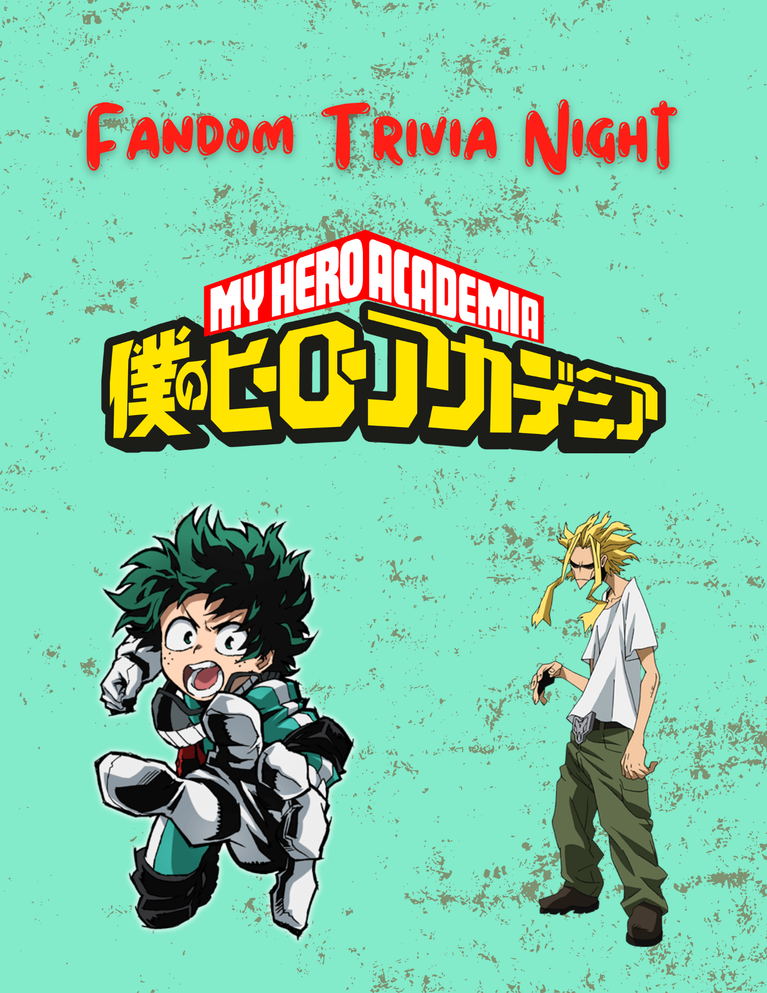 Fandom Trivia Night: My Hero Academia | Metropolitan Library System
