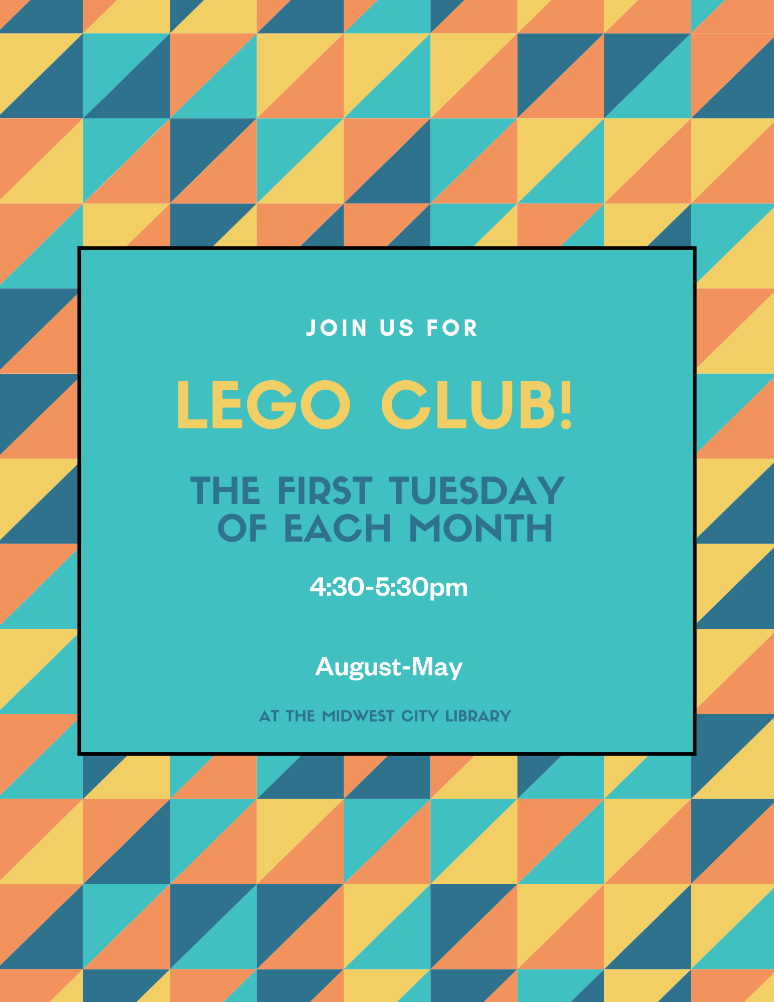 LEGO Club | Metropolitan Library System
