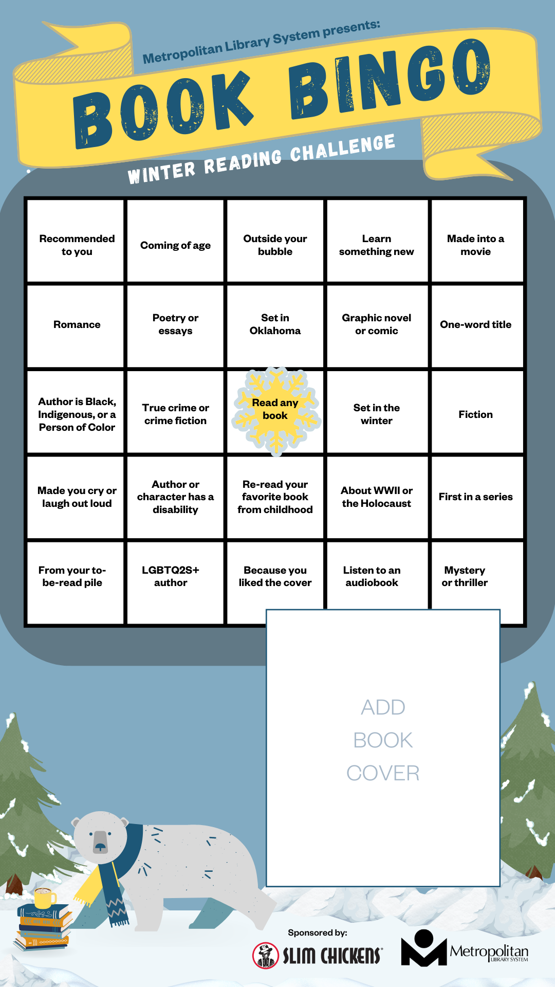 Winter Reading Challenge | Metropolitan Library System