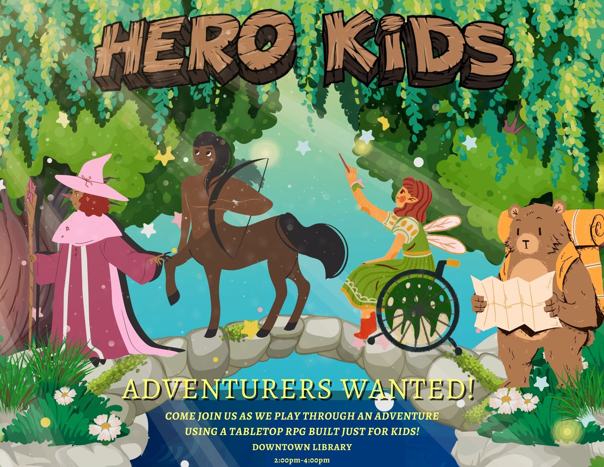Hero Kids - Table Top RPG for Younger Children | Metropolitan Library ...