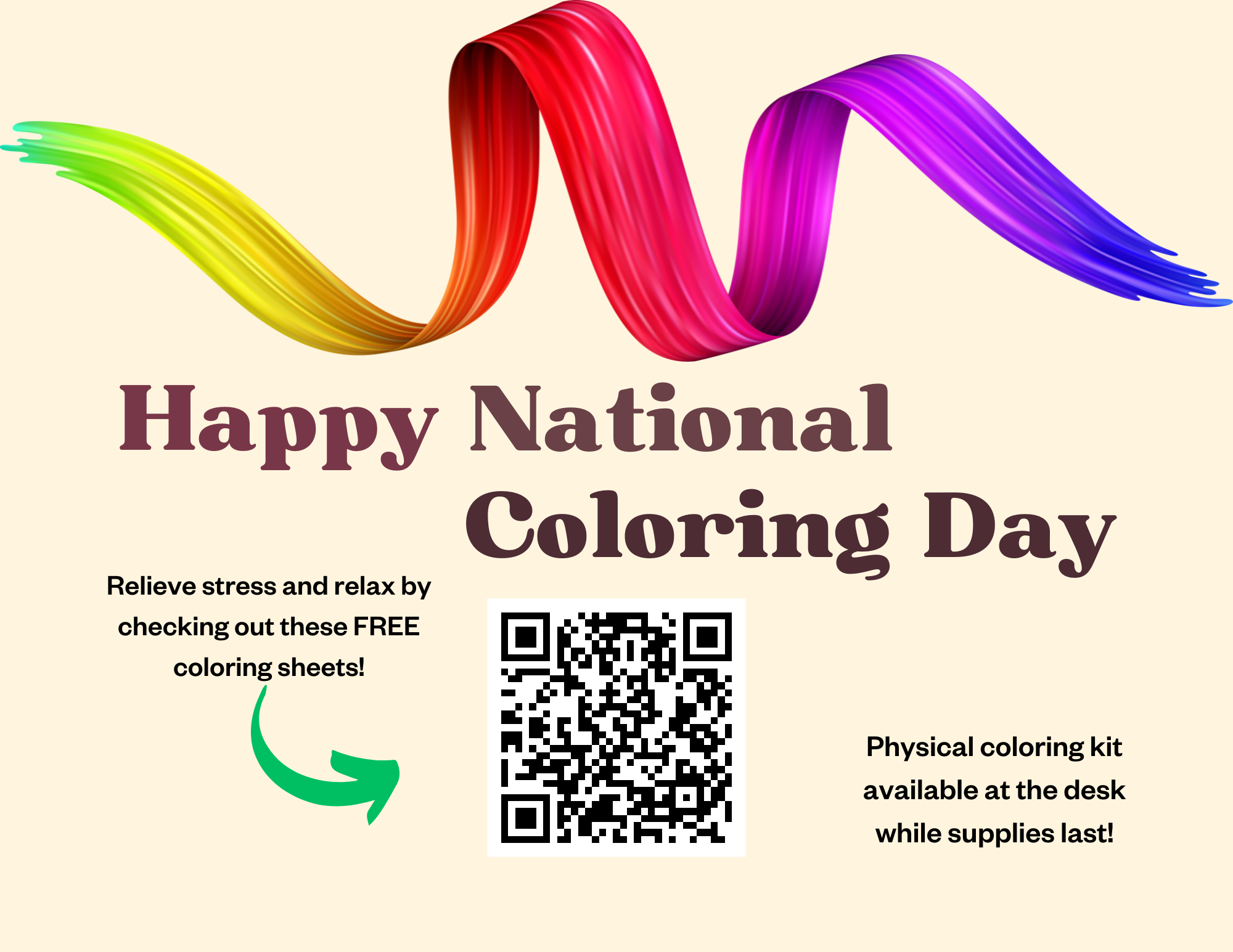 National Coloring Day Kit | Metropolitan Library System