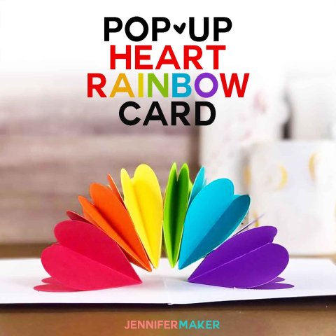 Tweens & Teens Take and Make Kit: Rainbow Heart Cards | Metropolitan ...